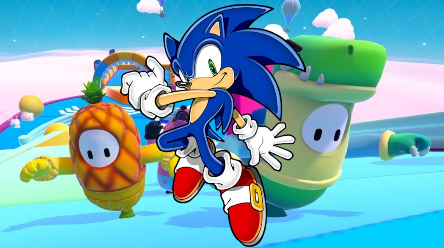 Fall Guys leak reveals new Sonic and Bathtub Geralt skin - Gayming Magazine