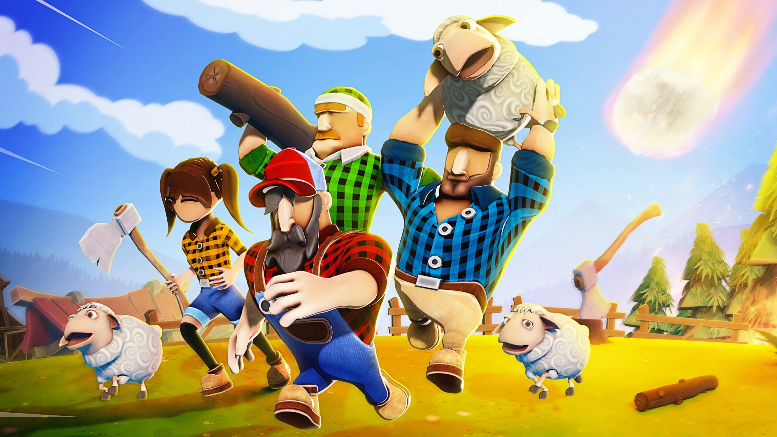 Get Wood in Bear-tastic new multiplayer game Lumberhill - Gayming Magazine