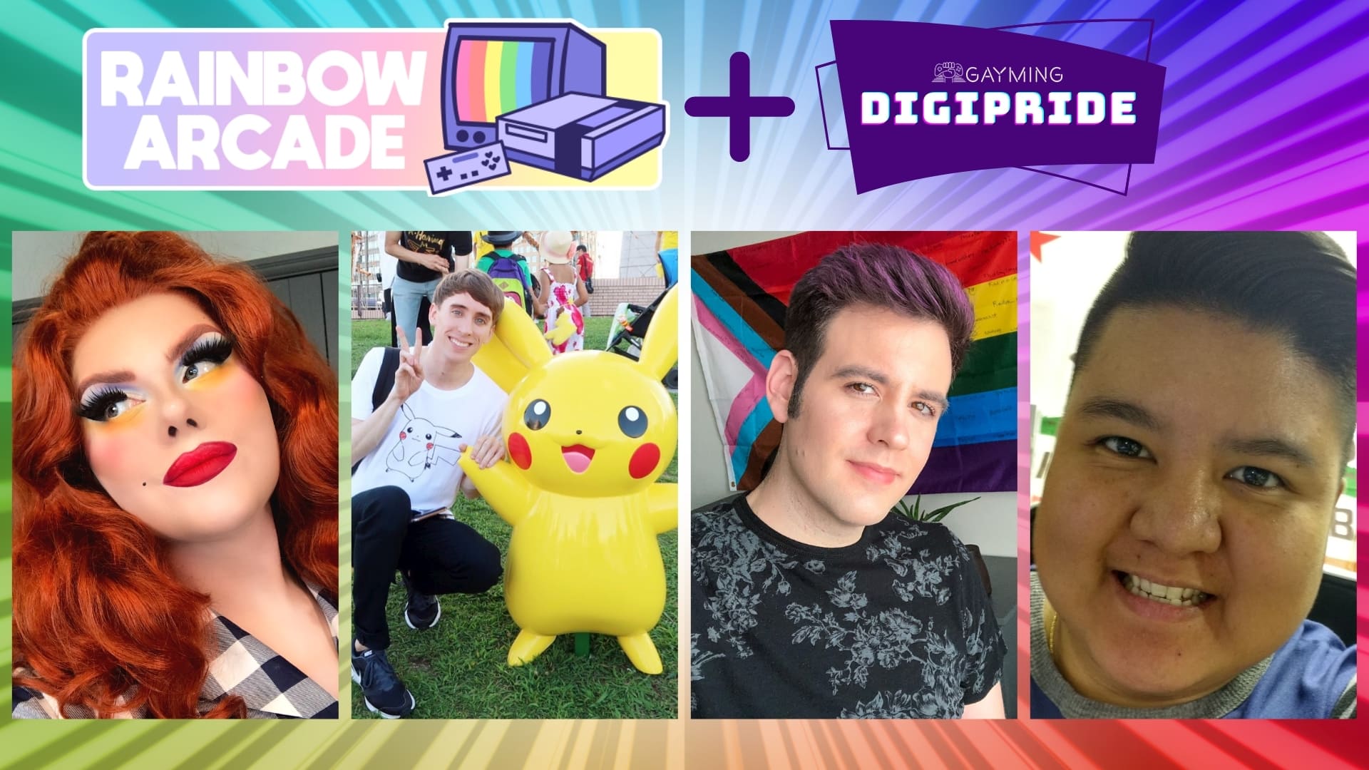 Rainbow Arcade + DIGIPRIDE Week 3: Dona Tarte, Toph, Jeff Brutlag & Nico Malaon - Gayming Magazine