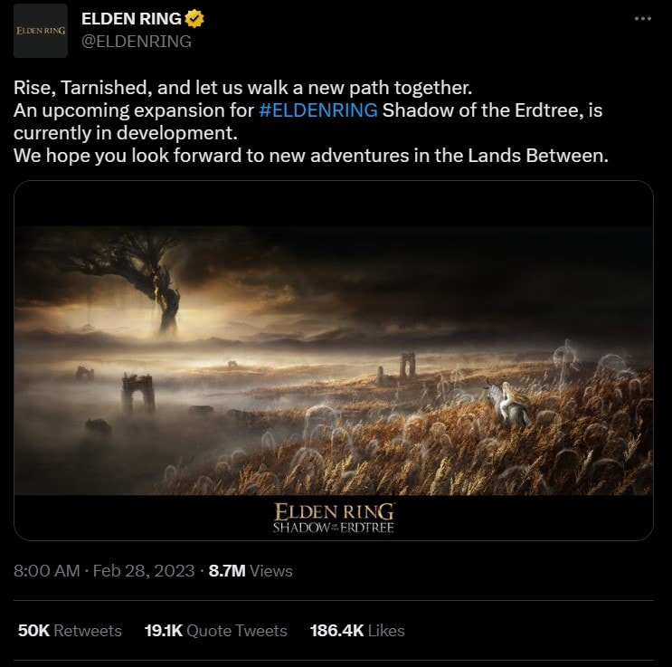 Elden Ring DLC is coming - Gayming Magazine